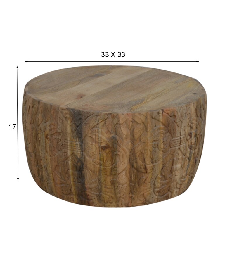 Hand Carved Mango Wooden Coffee Table. - Etsy