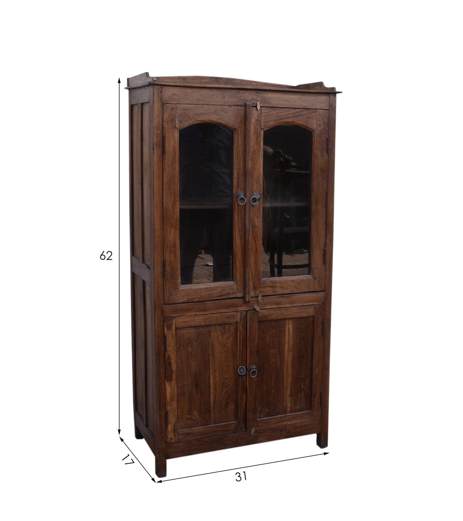 Old teak wood cupboard store