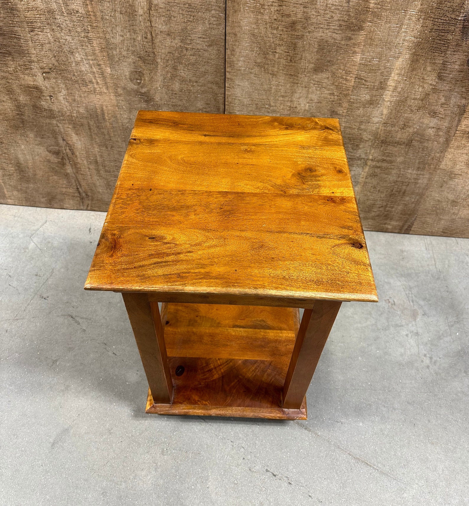 Mango Wood Nightstand/side Table Door & Drawer - Etsy