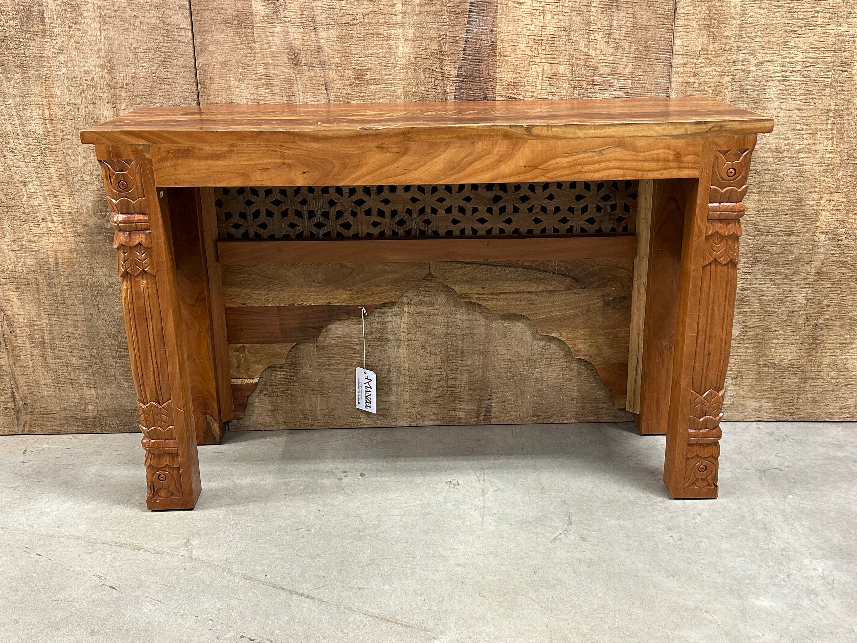 Reclaimed Teak Wood Console Table. - Etsy