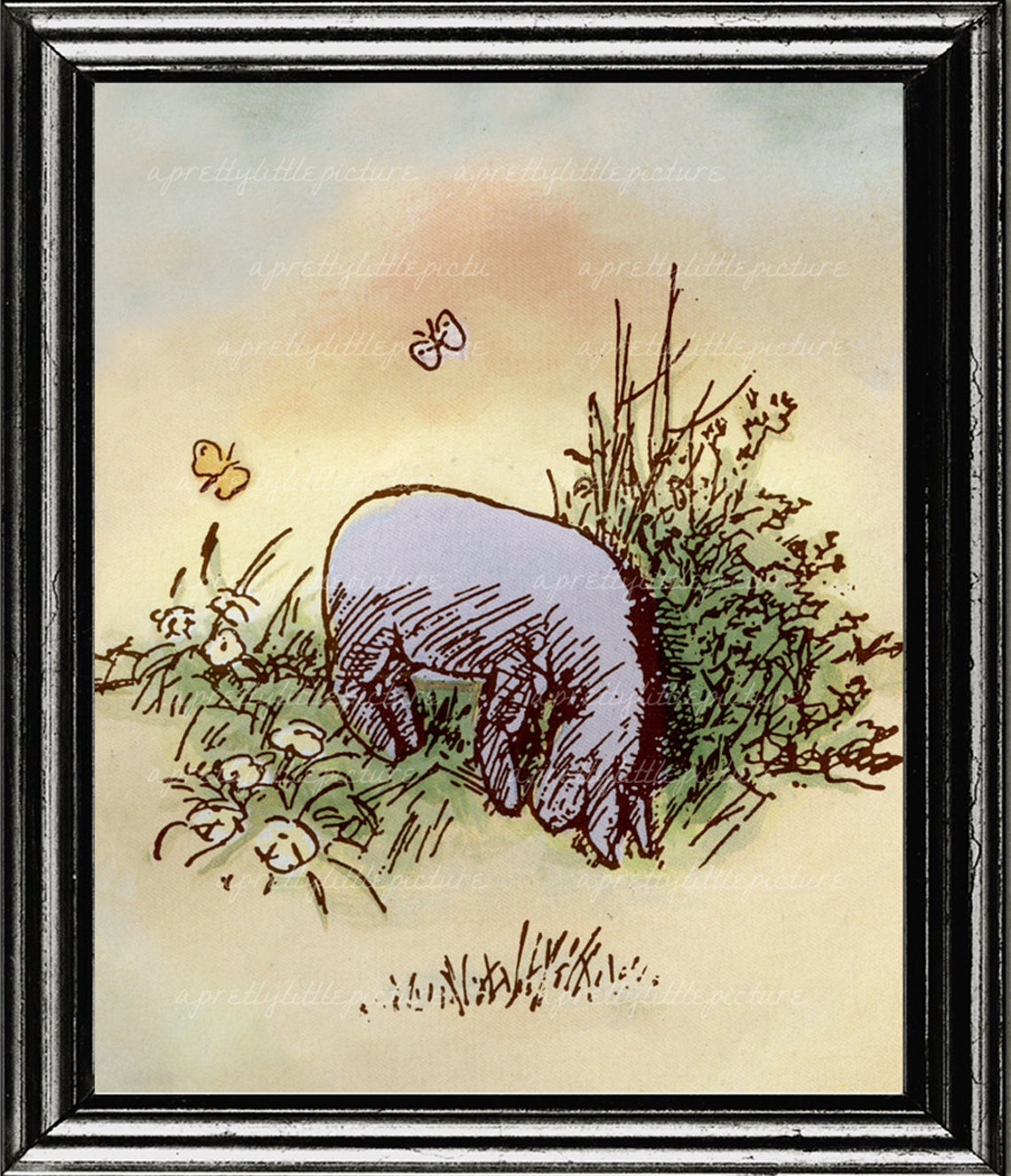 Classic Pooh Art Prints. Classic Pooh Nursery Art. Classic - Etsy