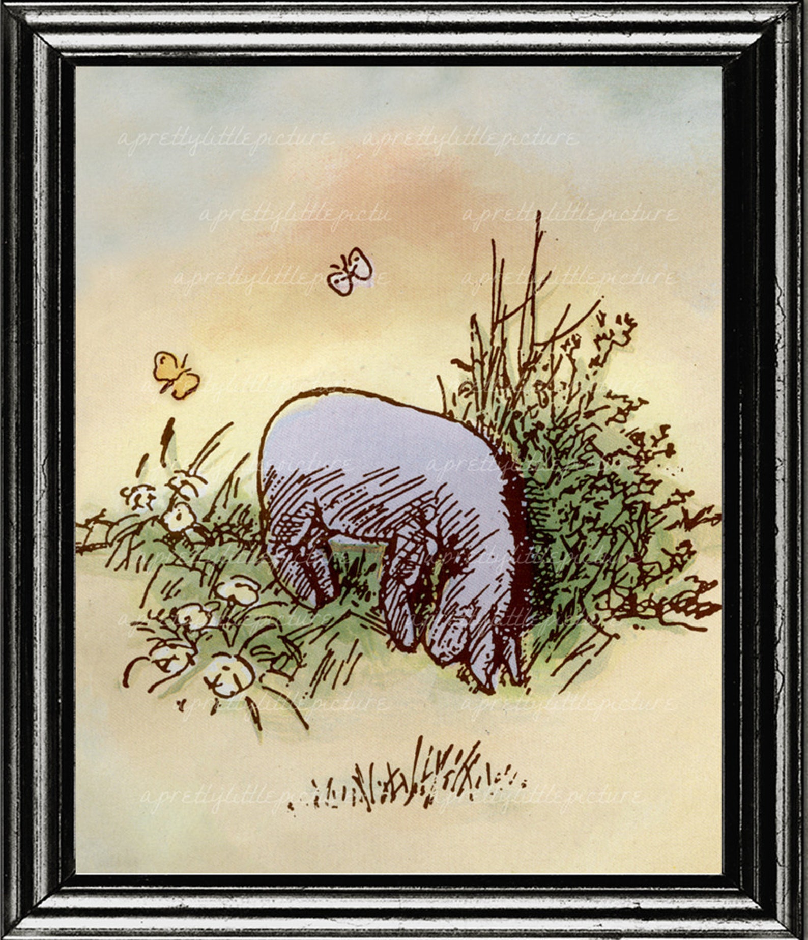 Classic Pooh Art Prints. Classic Pooh Nursery Art. Classic - Etsy