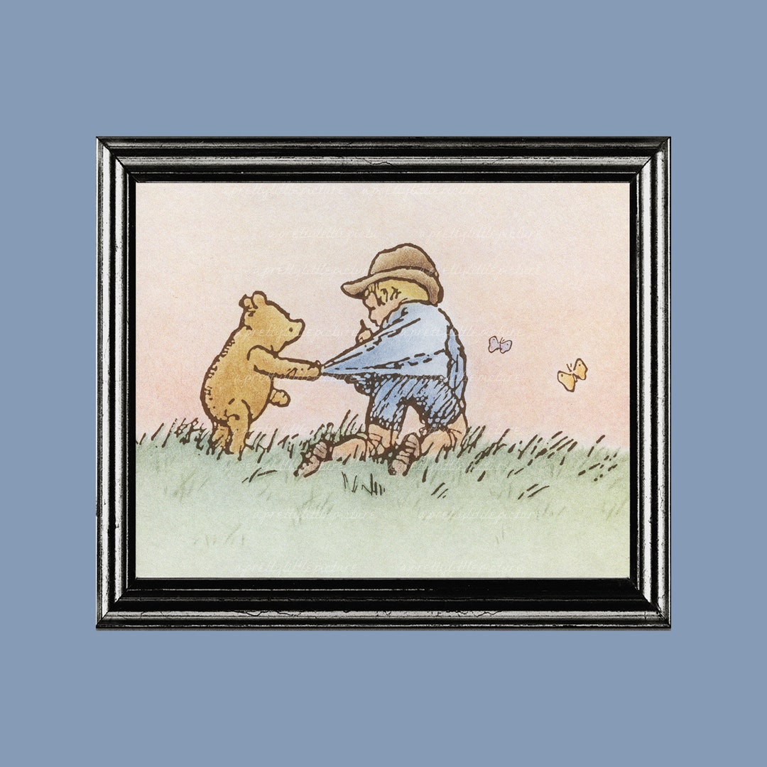 Classic Pooh Art Prints. Classic Pooh Nursery Art. Classic Winnie the ...