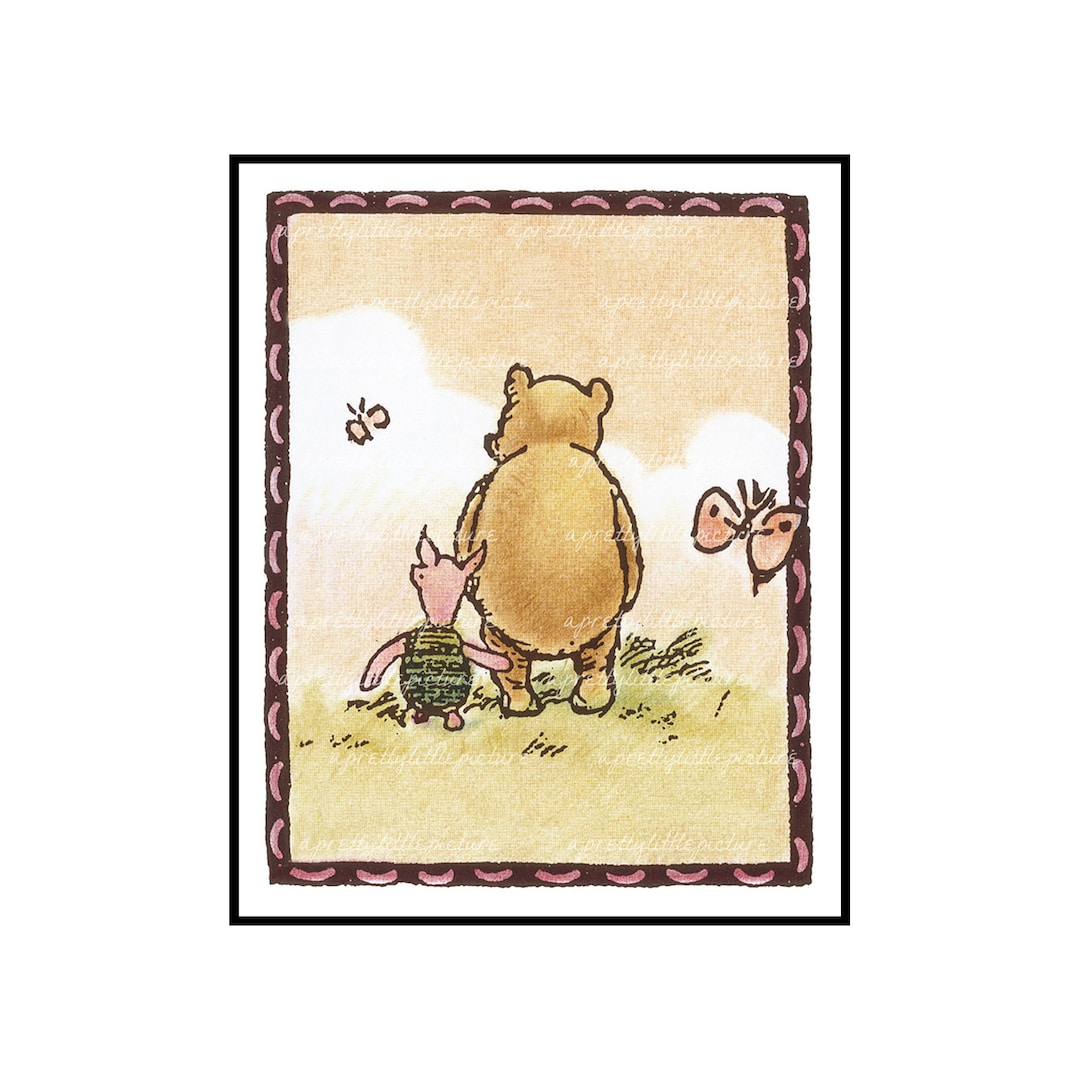Classic Pooh Art Prints. Classic Pooh Nursery Art. Classic Winnie the ...