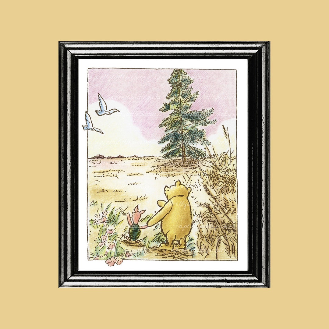 Classic Pooh Art Prints. Classic Pooh Nursery Art. Classic Winnie the ...