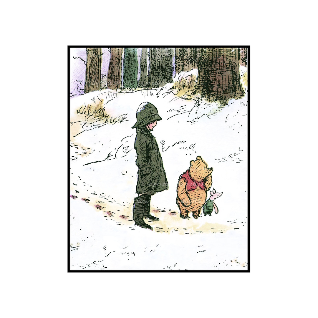 Classic Pooh Art Prints. Classic Pooh Nursery Art. Classic Winnie the ...