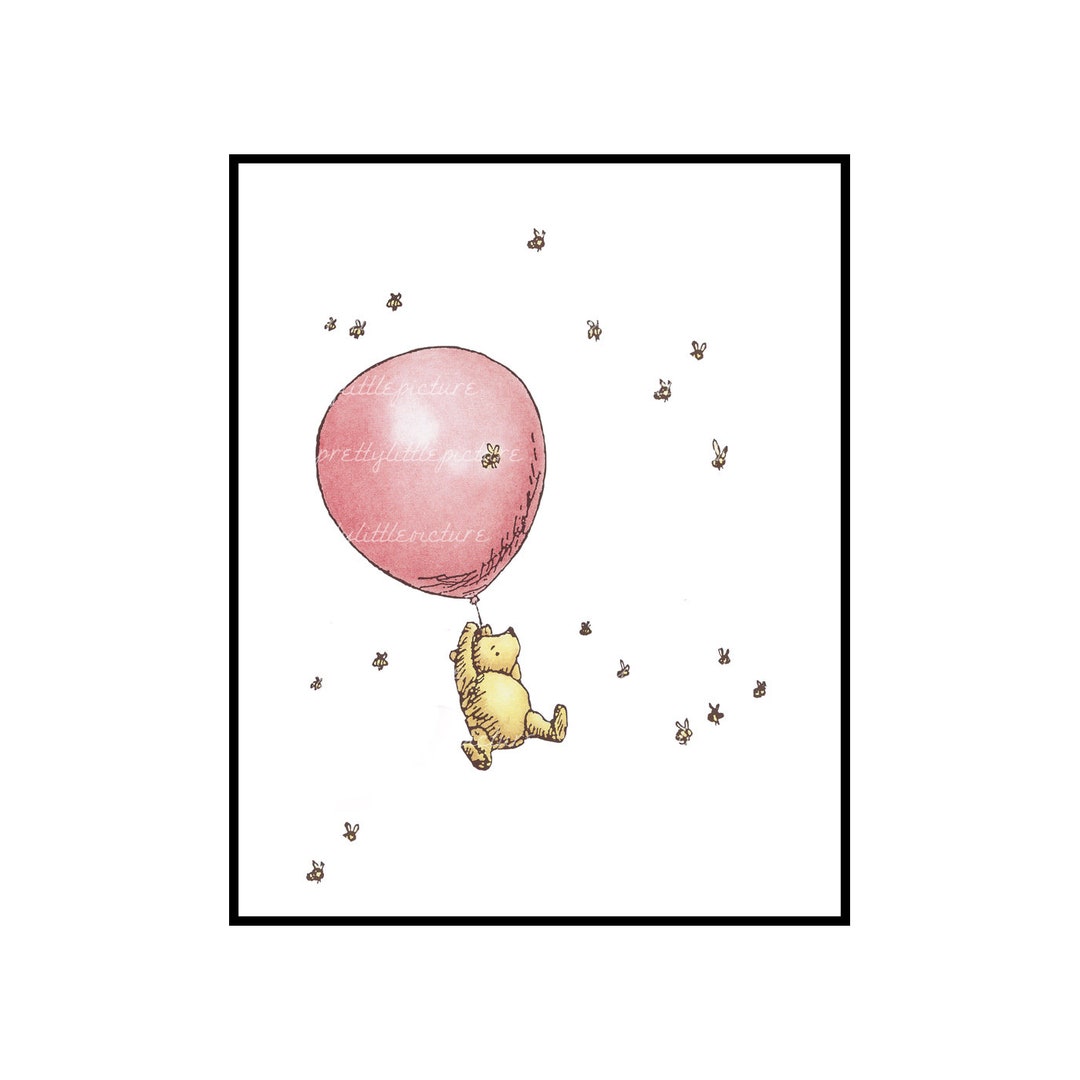 Classic Pooh Art Prints. Classic Pooh Nursery Art. Classic Winnie the ...