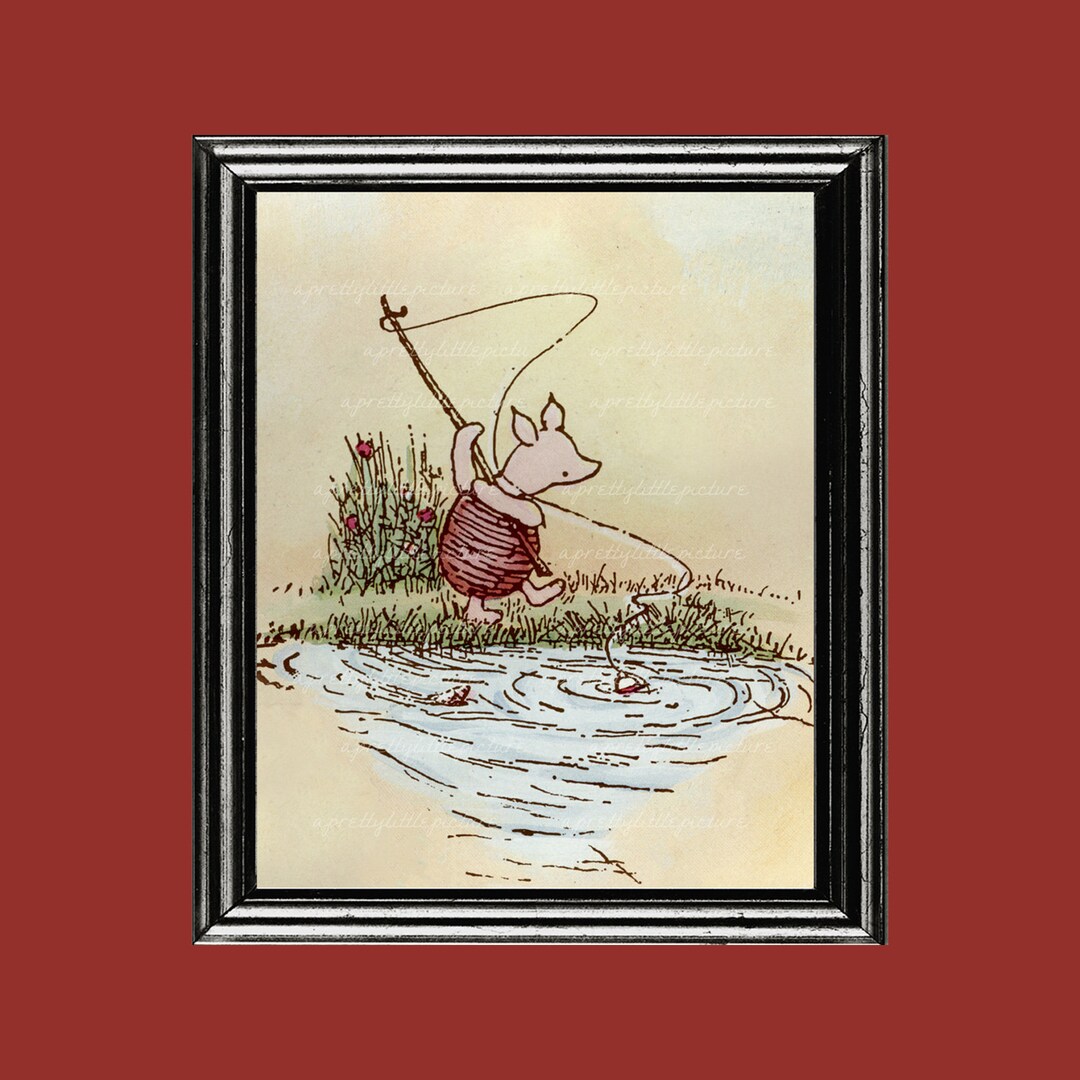 Classic Pooh Art Prints. Classic Pooh Nursery Art. Classic - Etsy