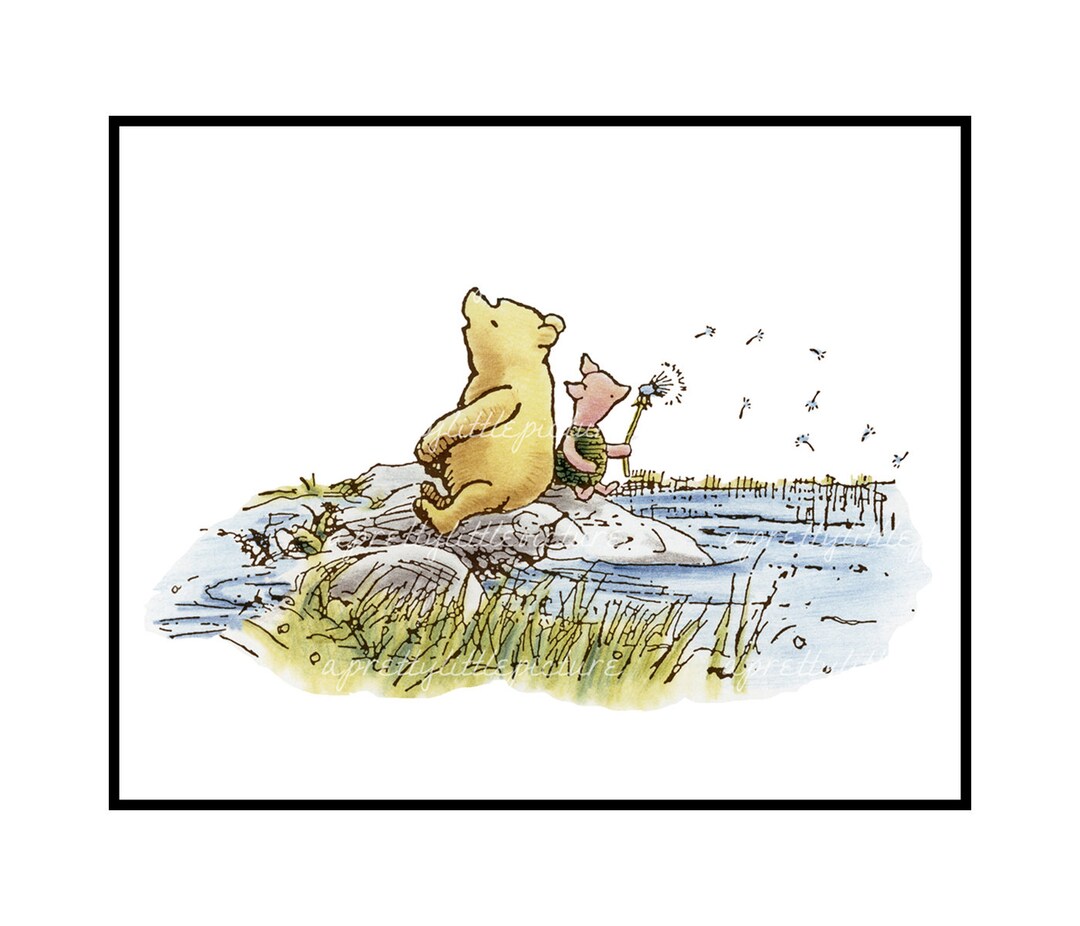 Classic Pooh Art Prints. Classic Pooh Nursery Art. Classic Winnie the ...