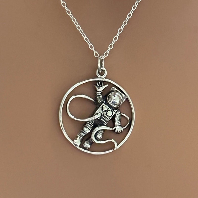 Astronaut Pendant - Etsy