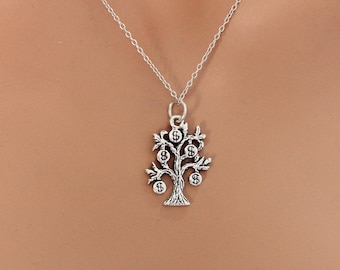 Money Tree Necklace - Etsy