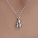 Sterling Silver Maracas Charm Necklace: Latin Fiesta Jewelry - Etsy