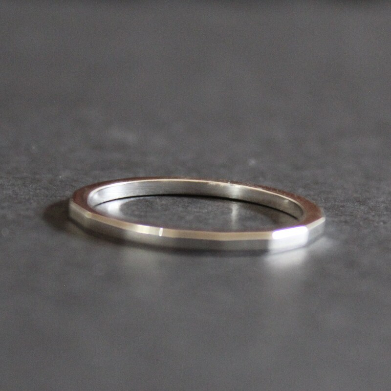 Silver Stacking Ring - Etsy