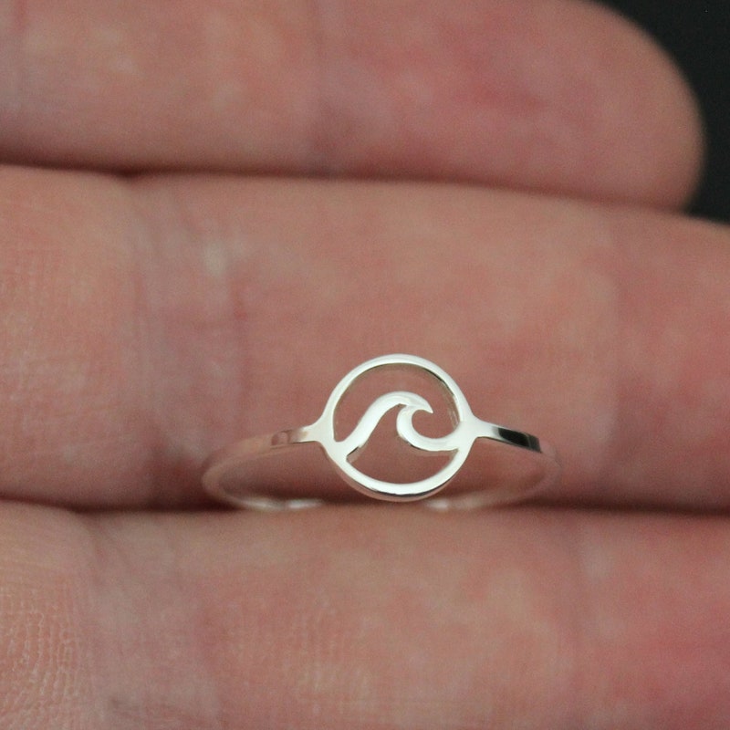 Wave Ring - Etsy