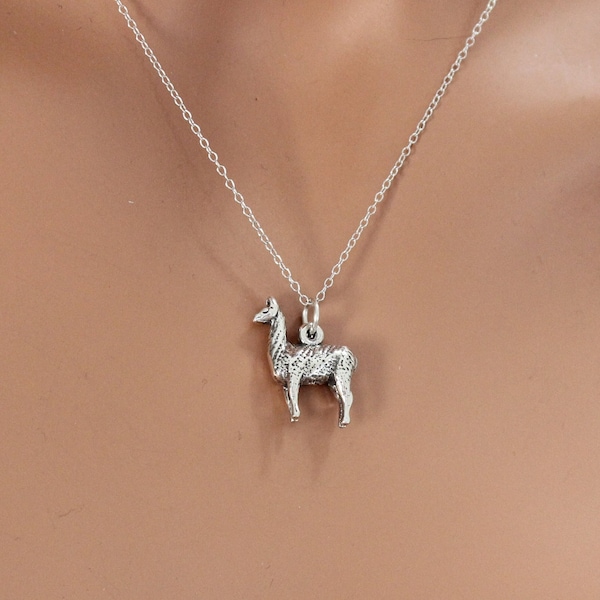 Llama Necklace - Etsy
