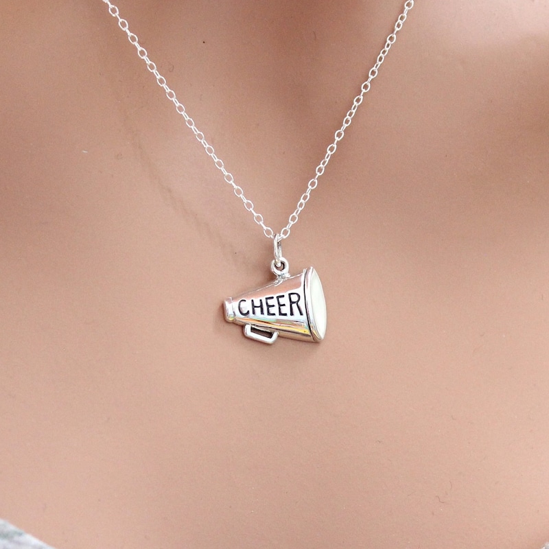 Cheerleader Necklace - Etsy