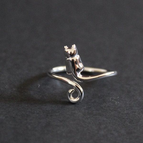 Adjustable Cat Ring - Etsy