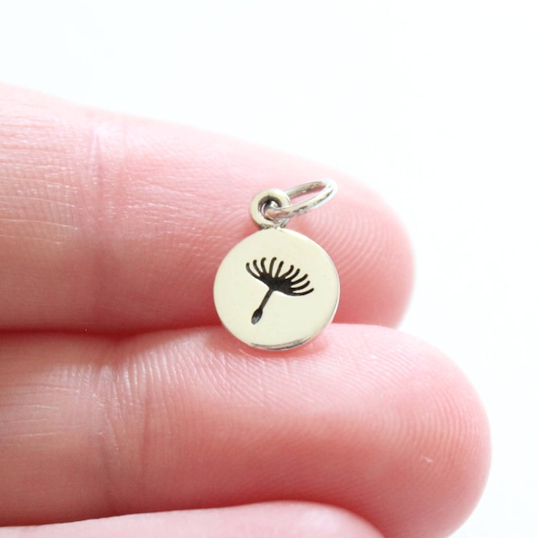 Dandelion Charm - Etsy