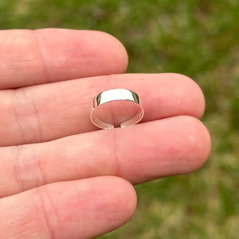 Sterling Toe Ring - Etsy