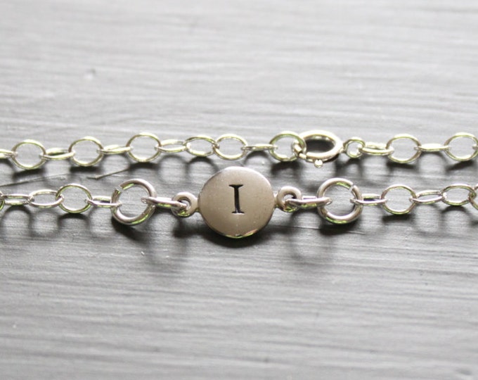 Sterling Silver Earth Element Charm Necklace Silver Earth - Etsy