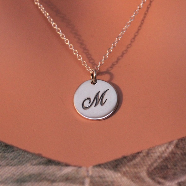 Cursive Necklace - Etsy