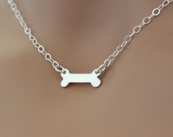 Dog Bone Necklace - Etsy