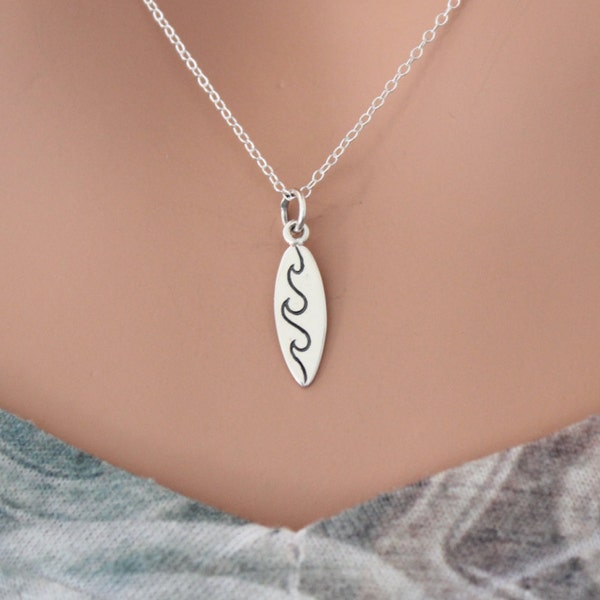 Surfer Necklace - Etsy