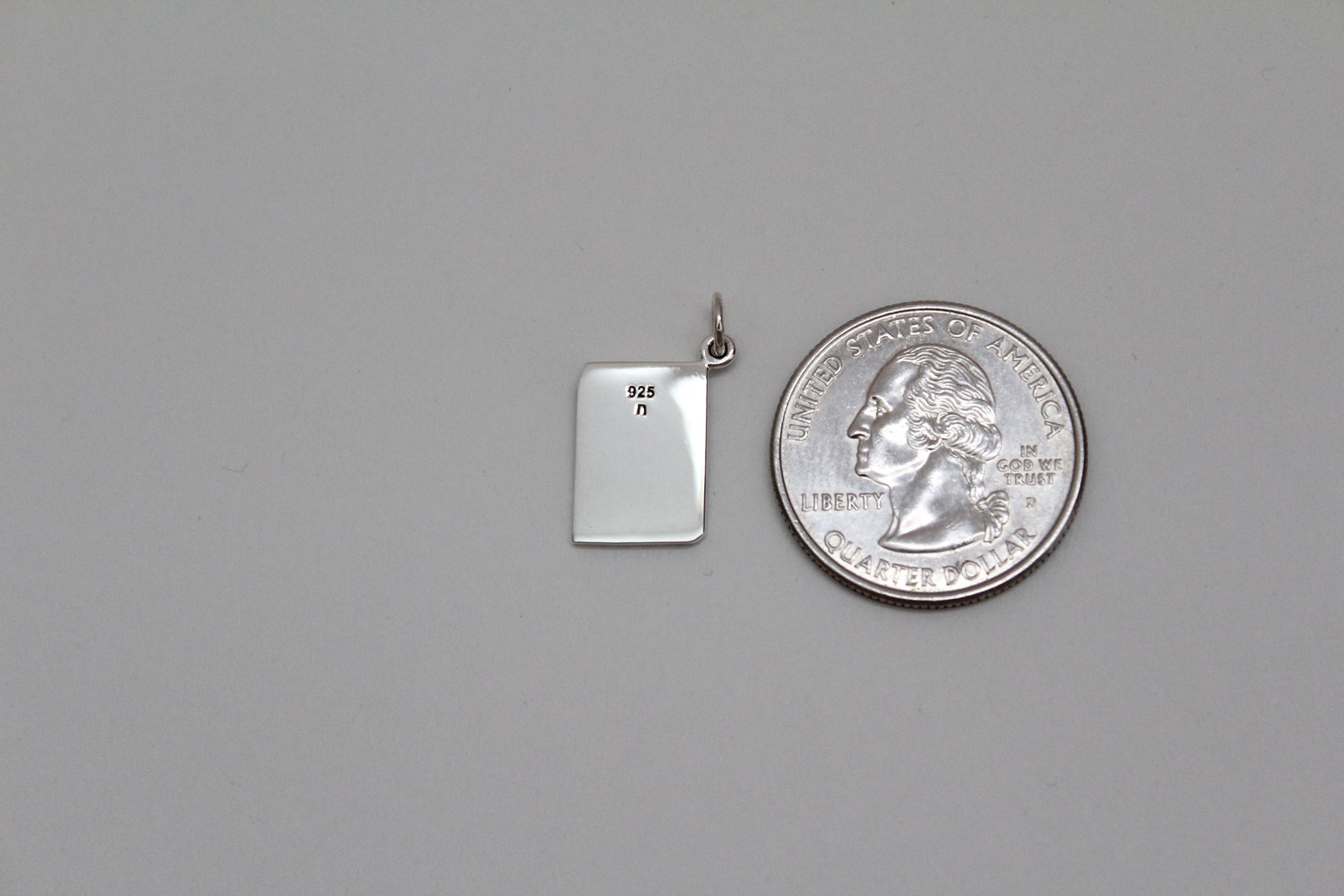 Sterling Silver Book Charm Book Lover Charm Gift for - Etsy