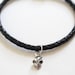 Sterling Silver Bracelet With Sterling Silver Mouse Charm - Etsy