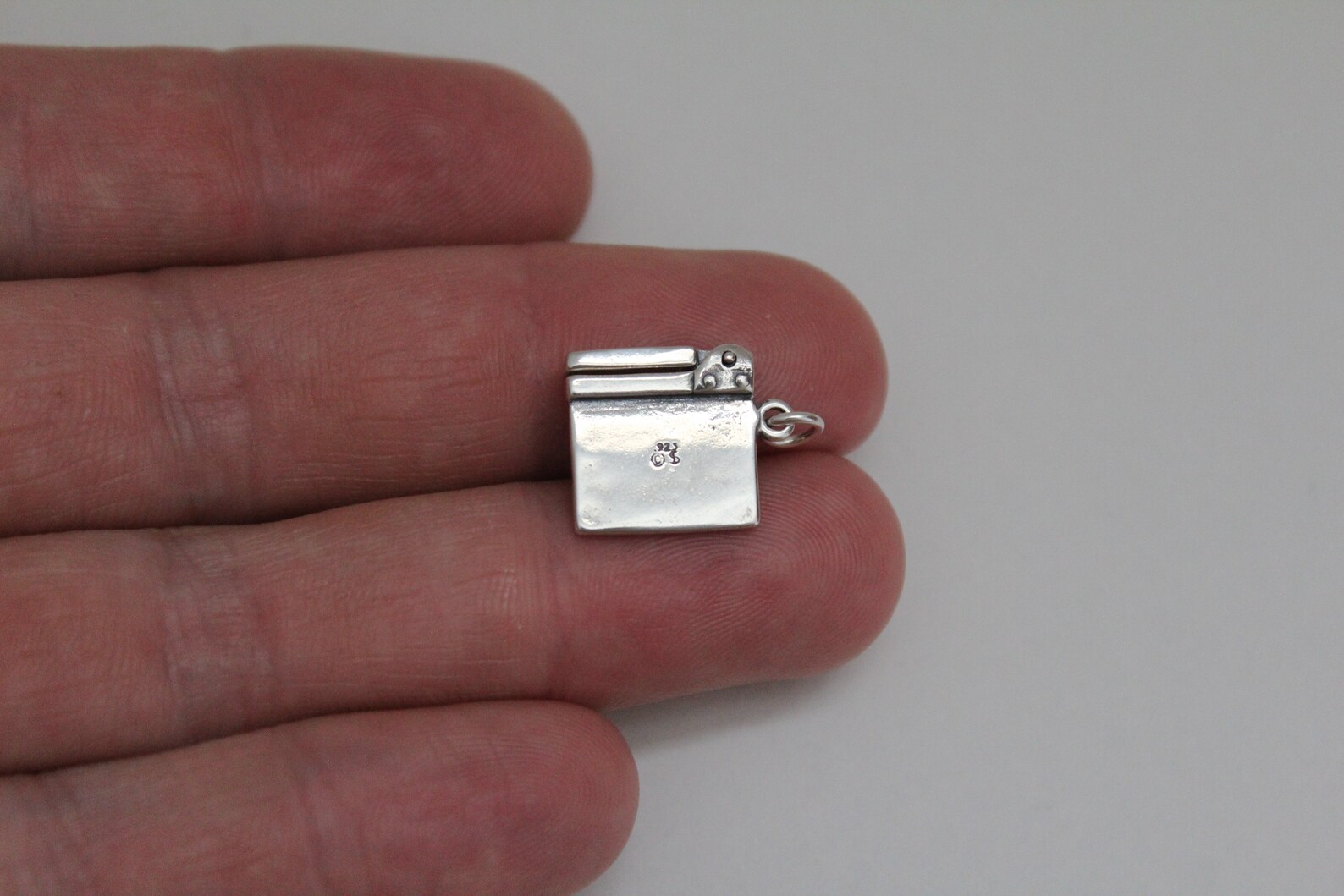 Sterling Silver Movie Clapboard Charm: Film Lover Gift - Etsy