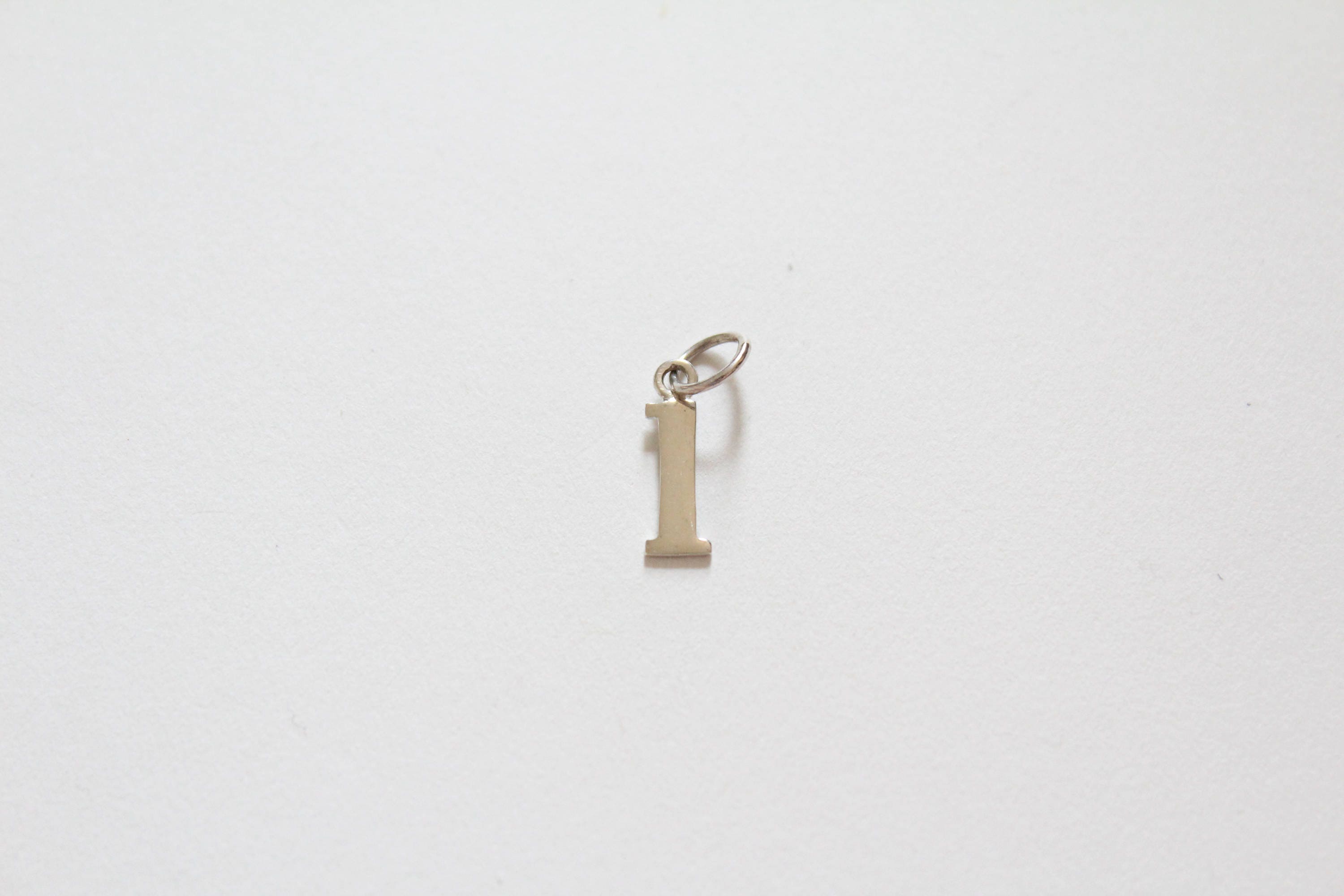 Sterling Silver Lowercase L Initial Charm L Initial Large L - Etsy