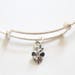Sterling Silver Bracelet With Sterling Silver Mouse Charm - Etsy