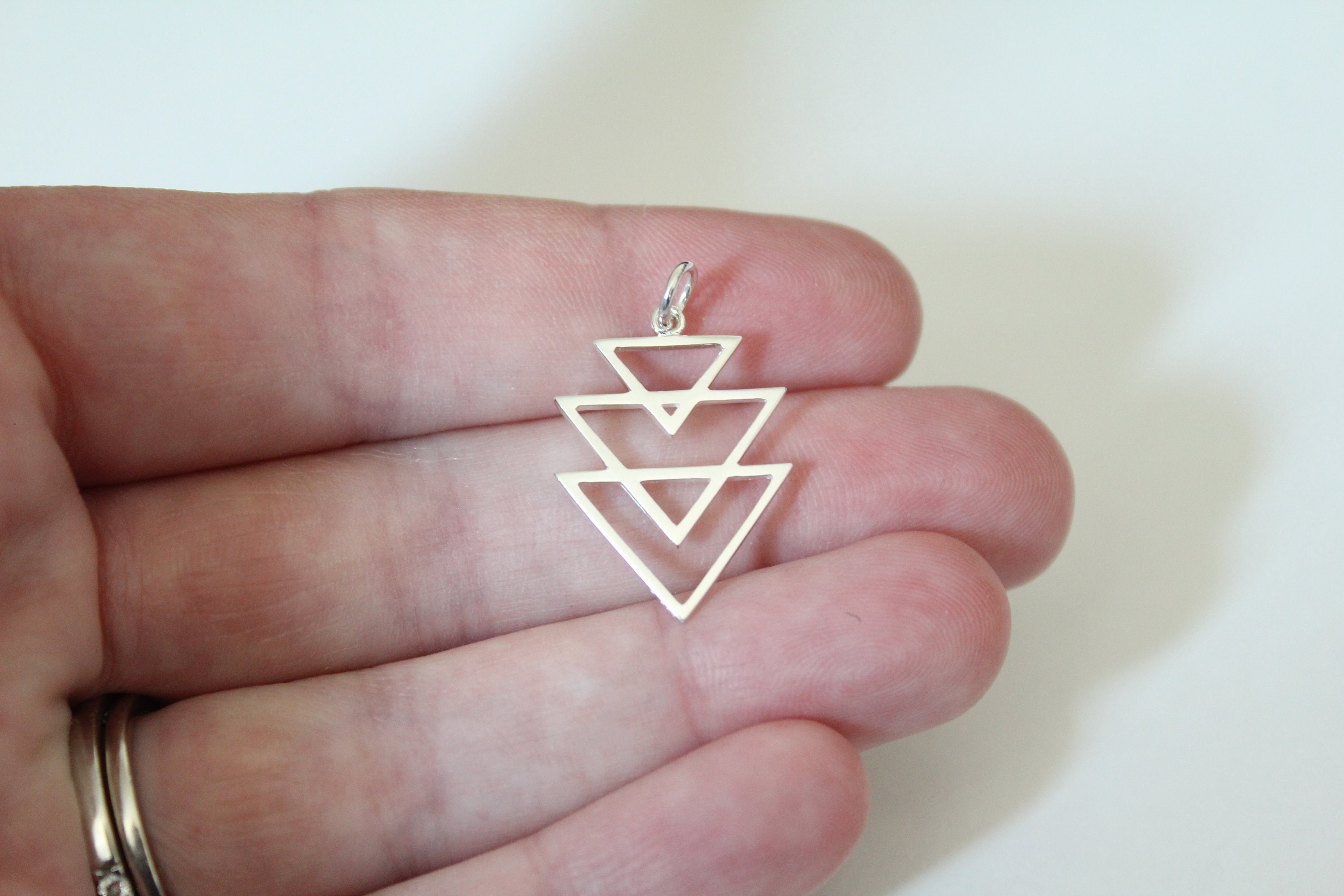 Three Stacked Triangles