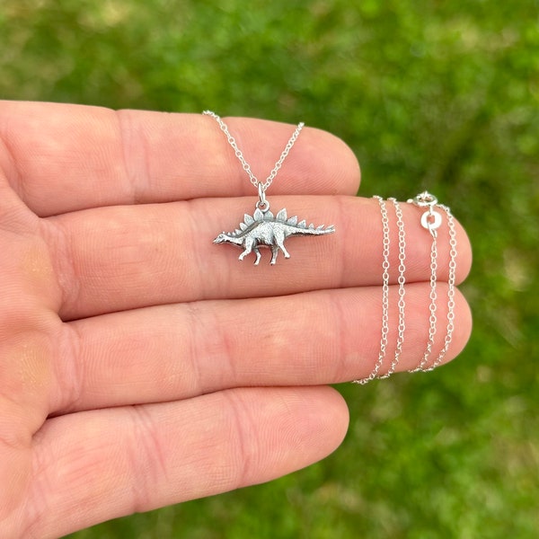 Dinosaur Necklace - Etsy