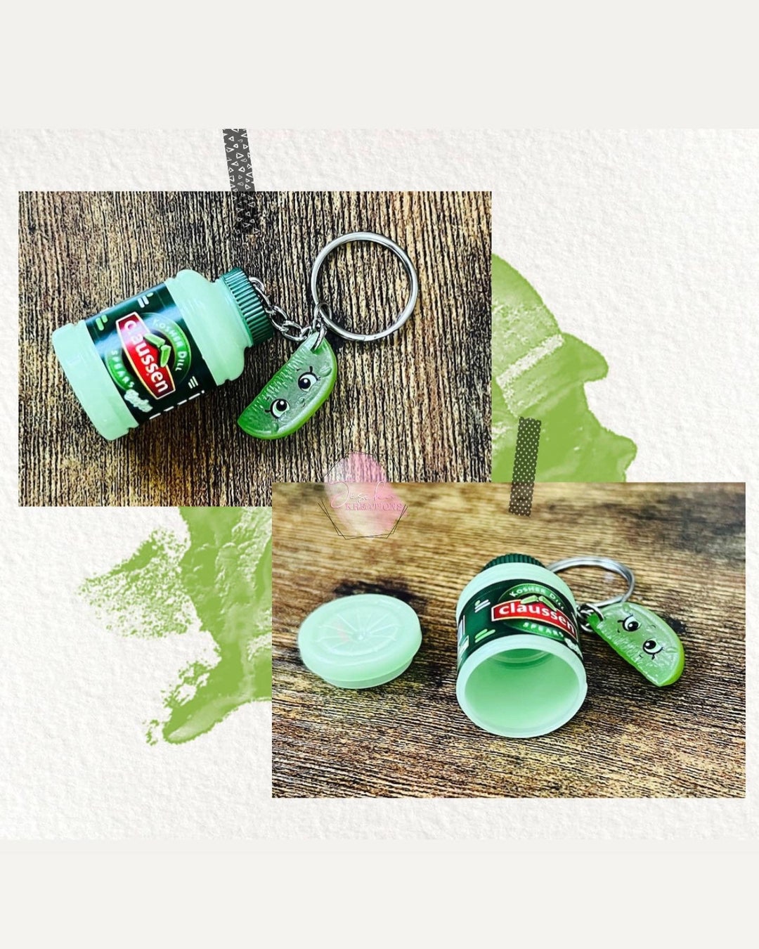 Mini Food Stash Keychains - Etsy