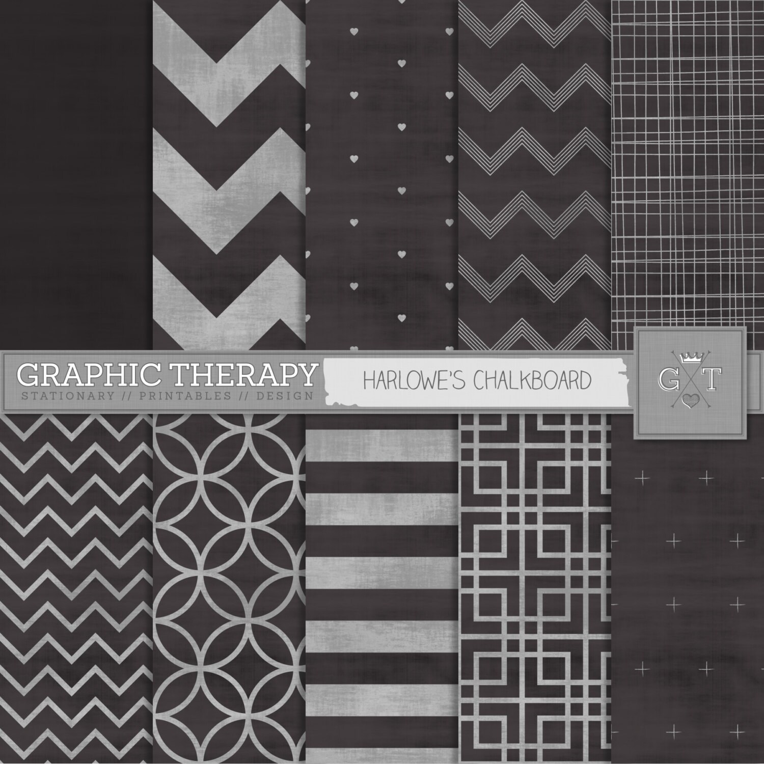 Chalkboard Digital Papers, Appearance of a Black Chalkboard, With Chalk ...