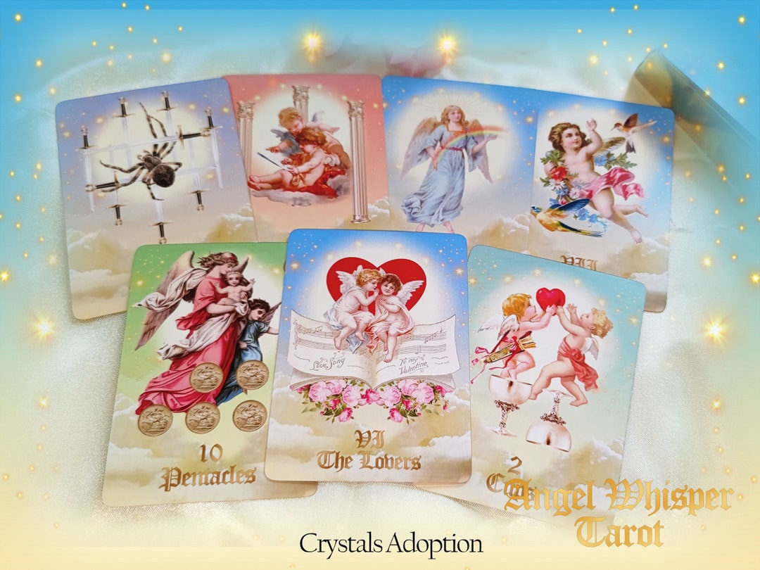 Angel Whisper Tarot Cards 80 Cards Divination Cards - Etsy