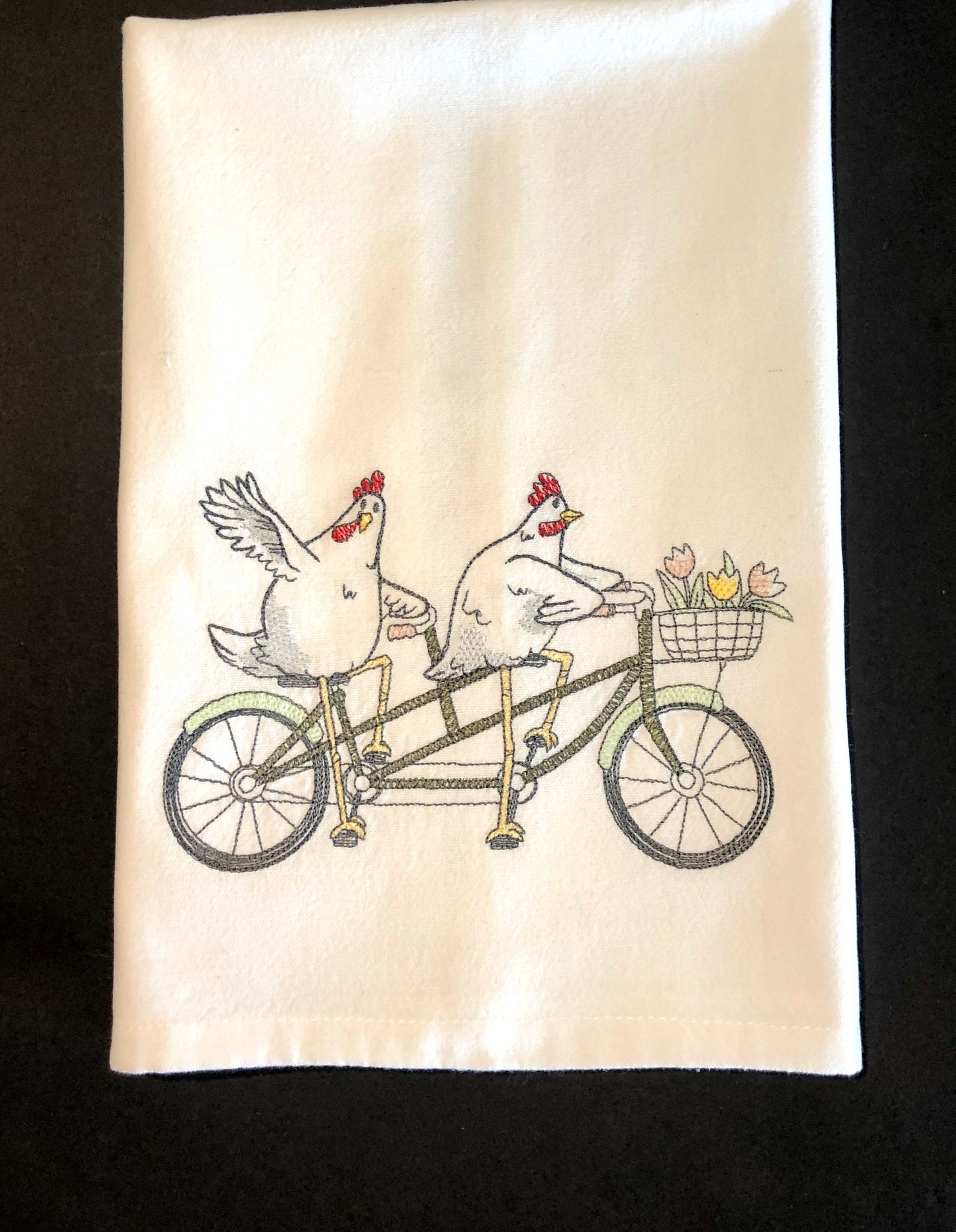 Enjoy the Ride, Chickens on Bicycle, Chicken Decor, Chicken, Funny ...