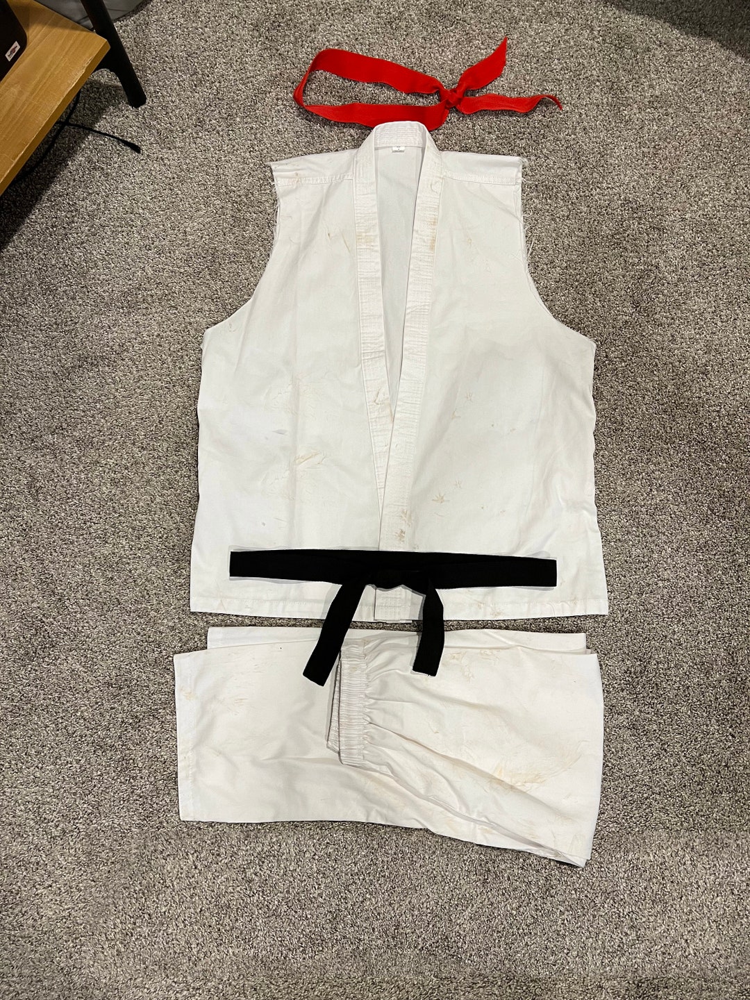 Karate Fighter street Fighter 2 Ryu Adult Costume - Etsy