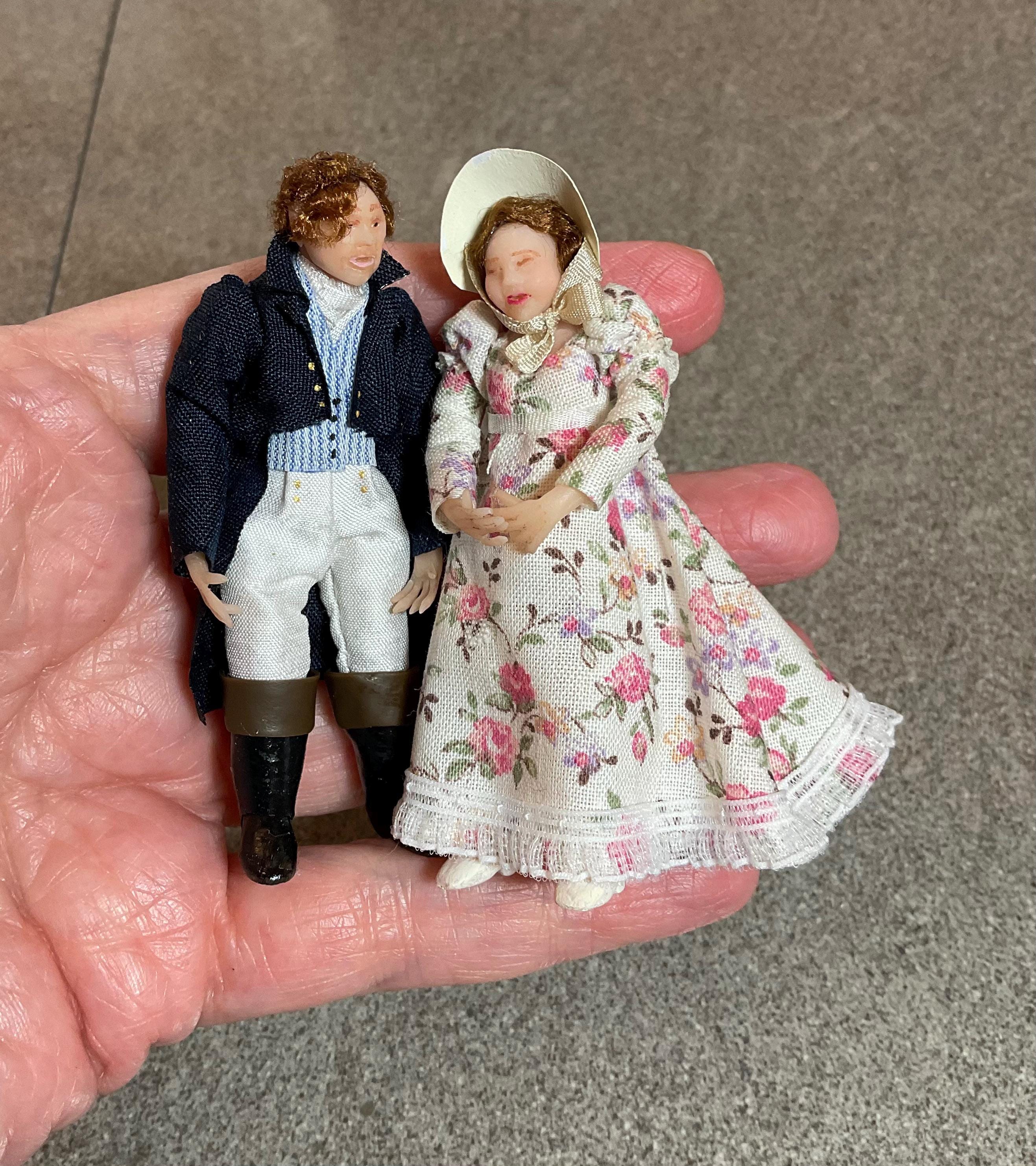 1:24th half Scale Character Figures, Dollshouse Dolls. - Etsy