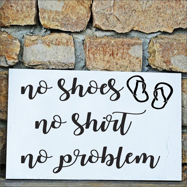No Problem Sign - Etsy