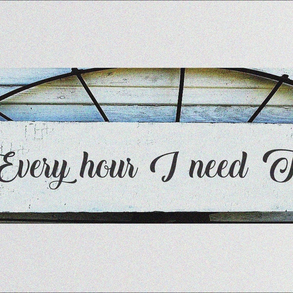 I Need Thee - Etsy