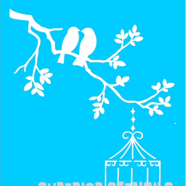 Branch Stencil - Etsy
