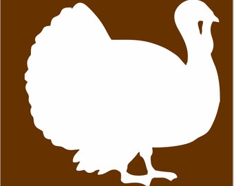 Turkey stencil | Etsy