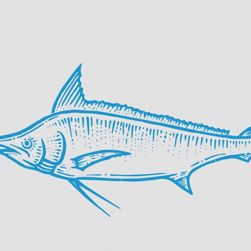 Large Fish Stencil - Etsy