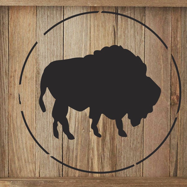 Buffalo Stencil - Etsy
