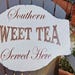 Southern SWEET TEA Stencil, Sweet TEA Stencil, Farmhouse Wall Decor ...