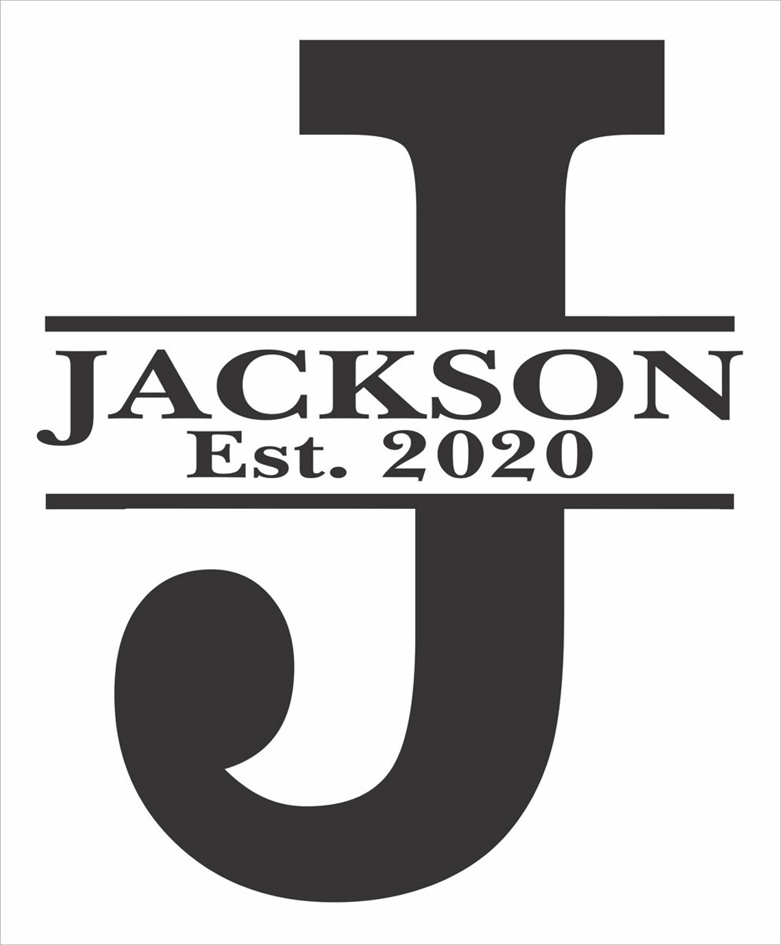 custom-initial-last-name-and-est-date-stencil-reusable-etsy