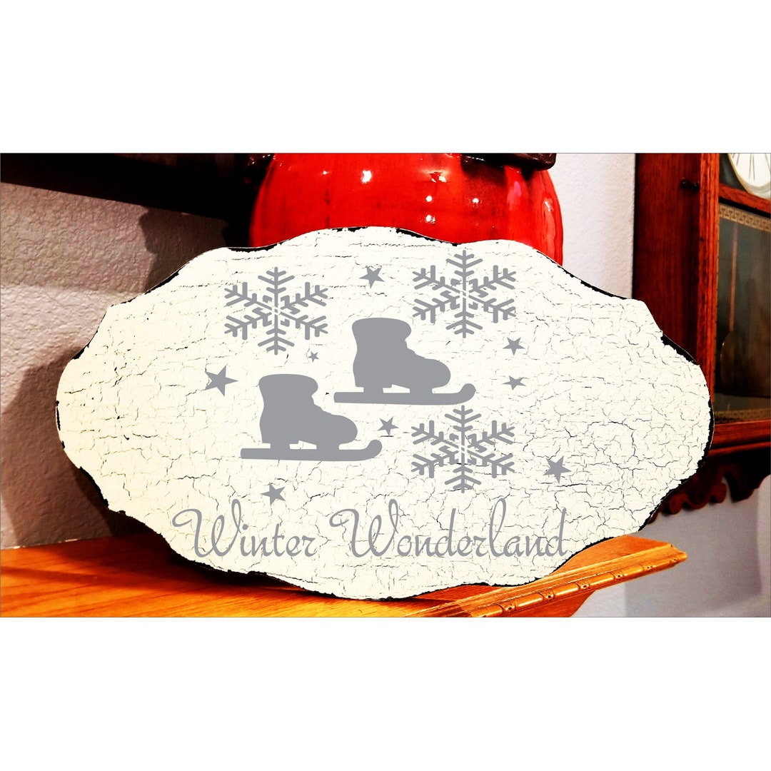 Winter Wonderland Stencil Create Christmas Signs reusable Winter ...
