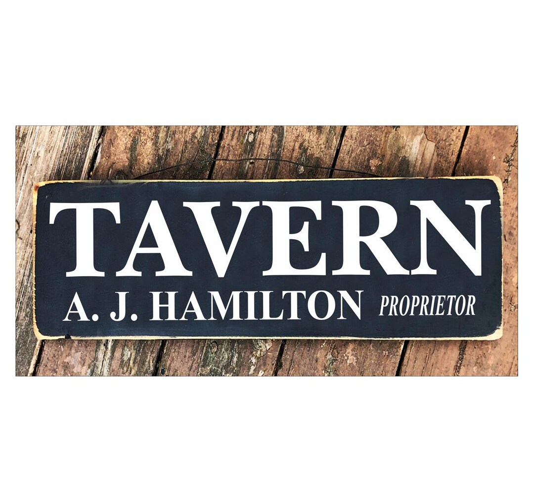 Tavern Sign Stencil - Tavern Stencil- Custom Tavern Sign Stencil ...